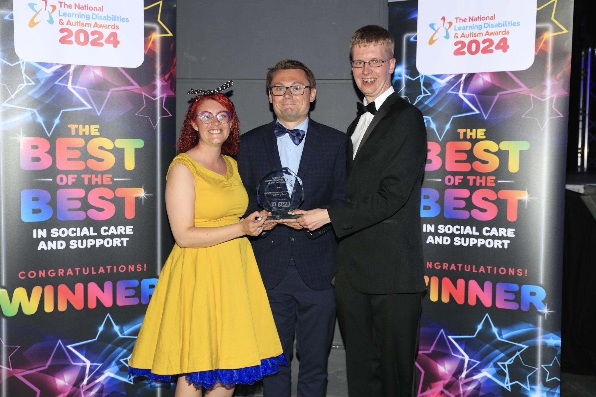 NHS staff win national training award raising awareness and understanding of autistic people and ...